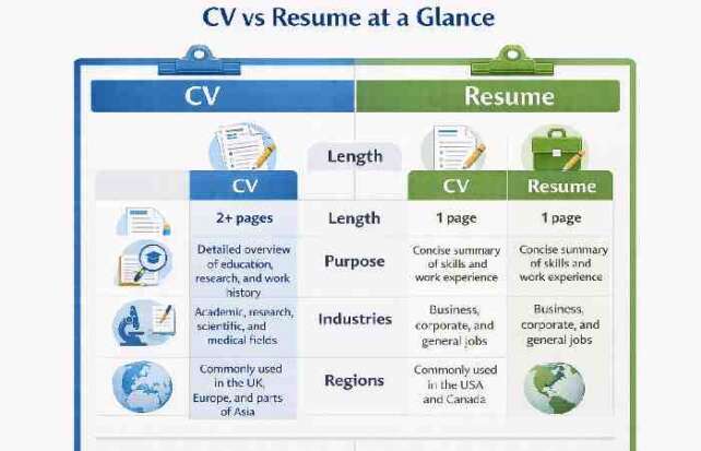 What Is a CV vs Resume? Key Differences Explained